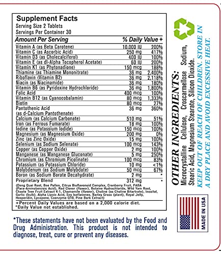 GMP certified blended vitamin & mineral supplements