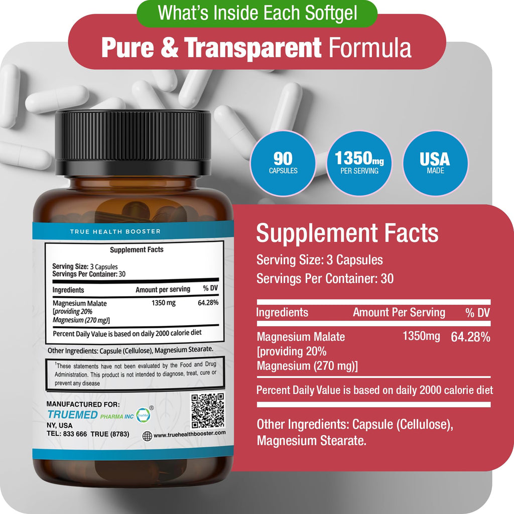 GMP certified magnesium capsules