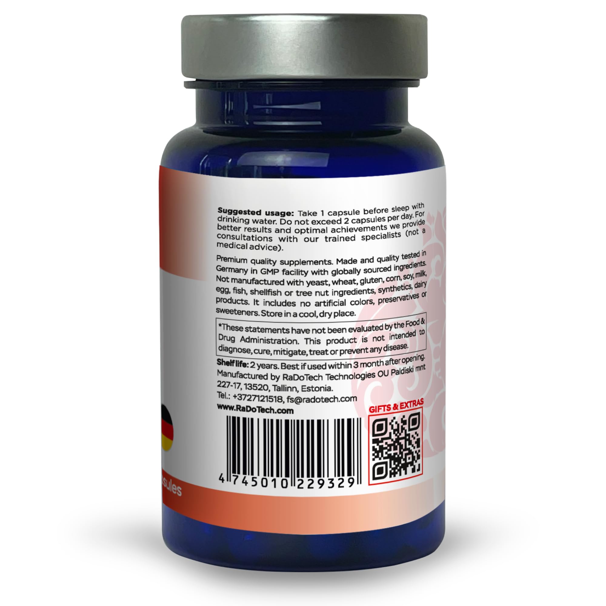 GMP certified vitamin and mineral blend