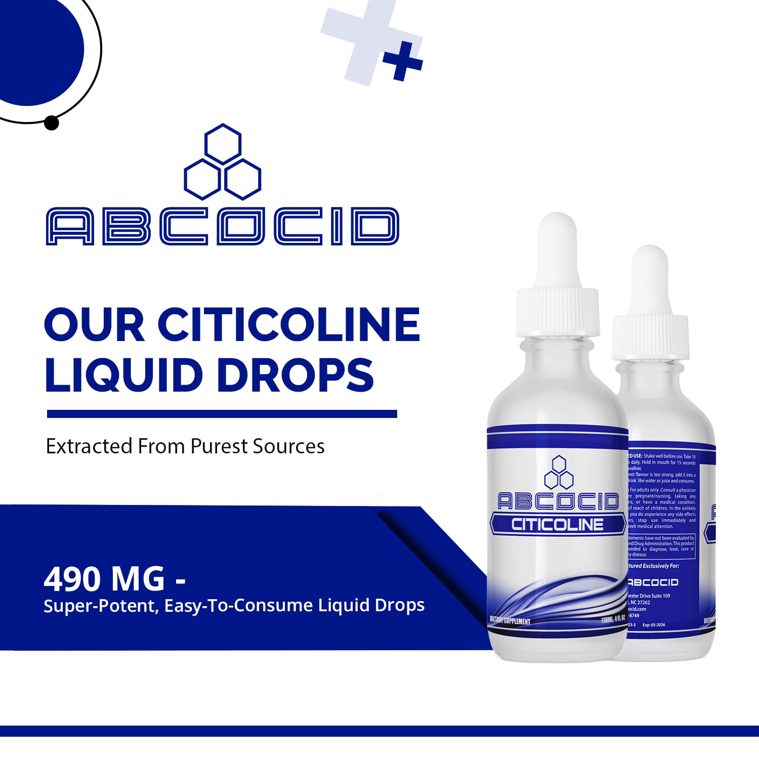 GMP certified vitamin and mineral drops