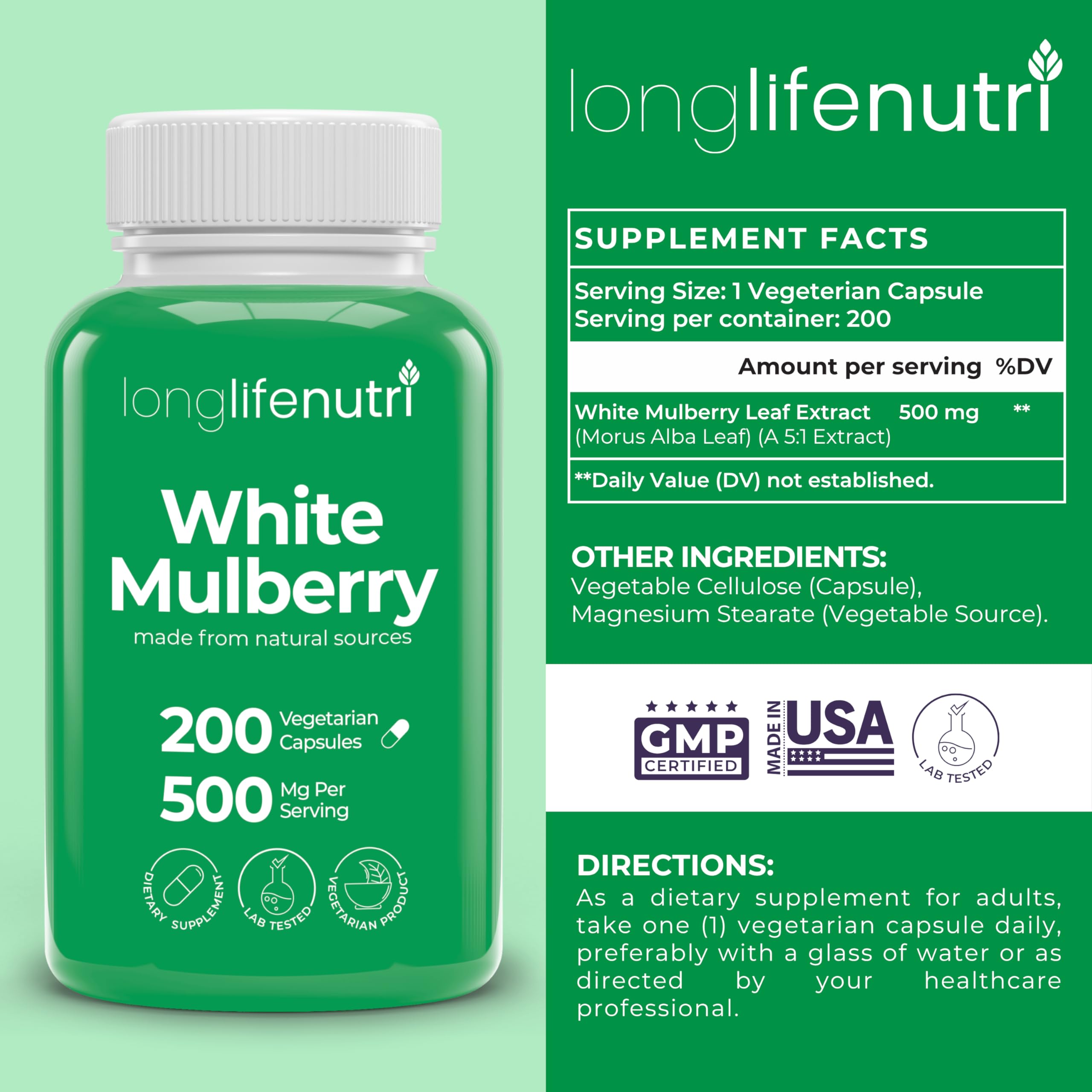 GMP certified vitamin supplements
