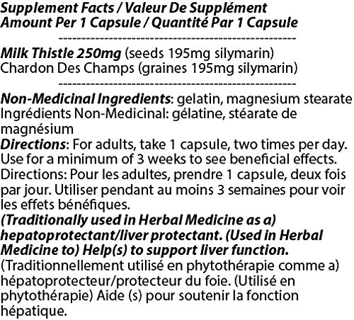 GMP quality milk thistle supplement
