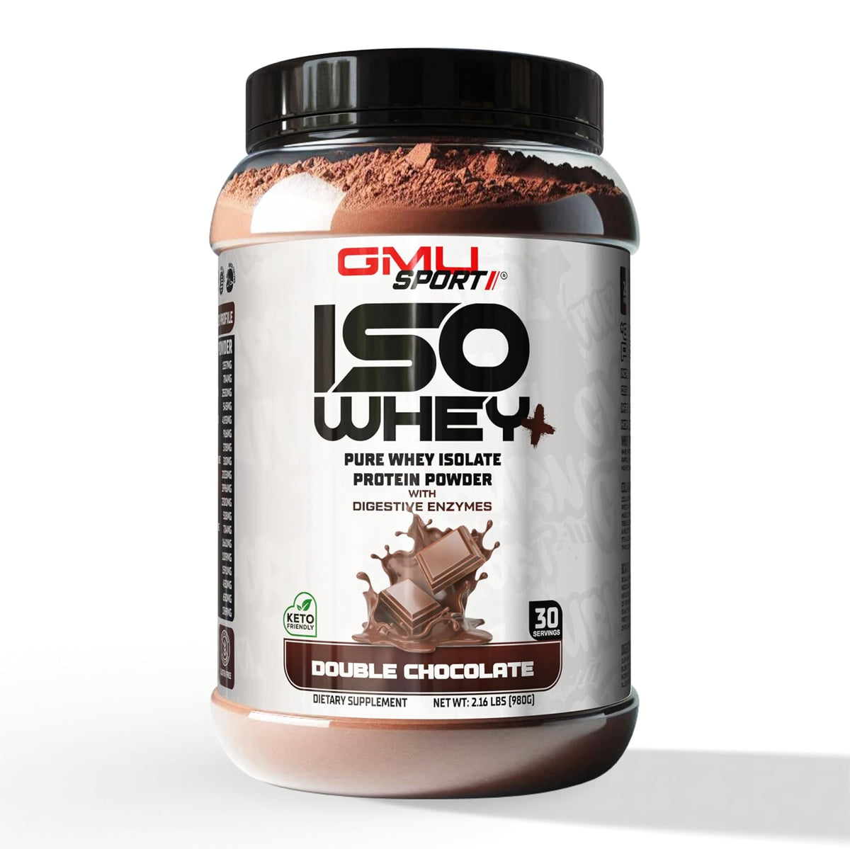 GMU SPORT whey protein isolate double chocolate