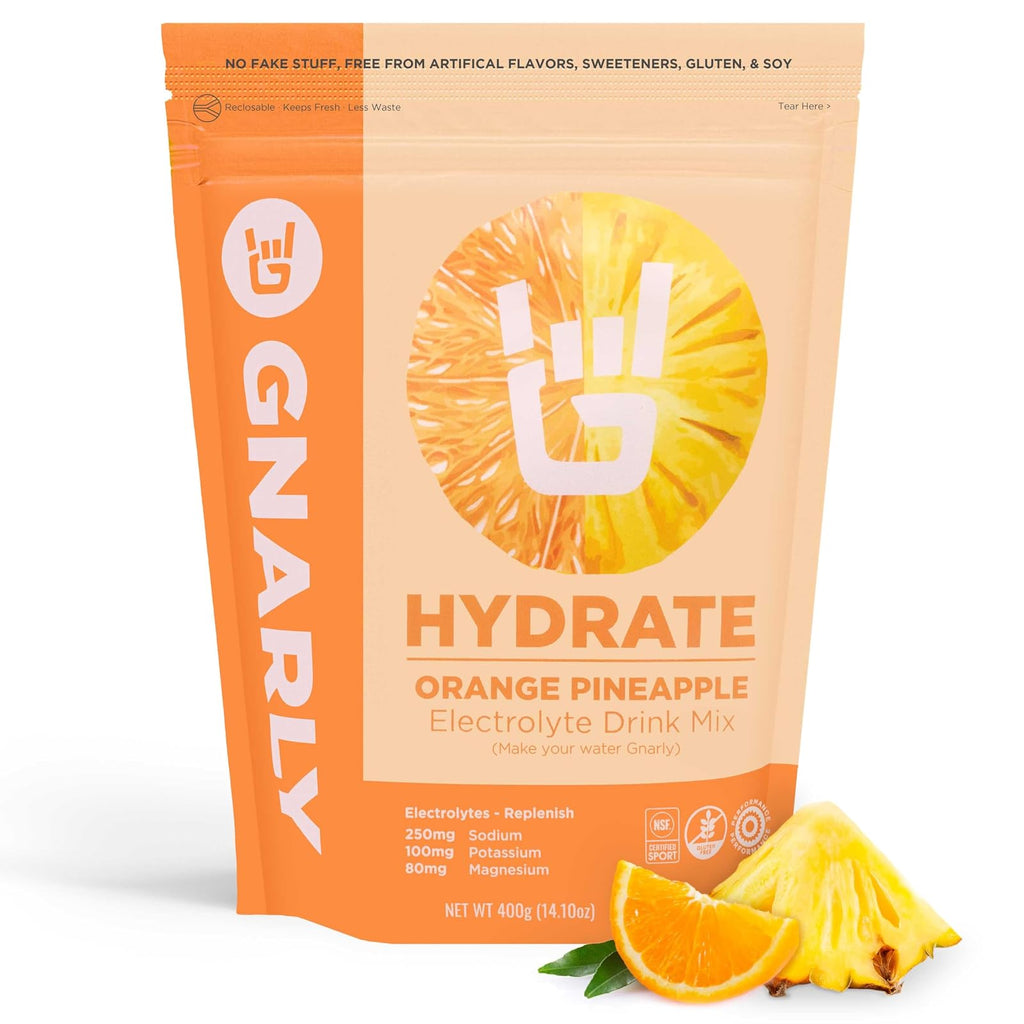 Gnarly Nutrition electrolyte powder for hydration