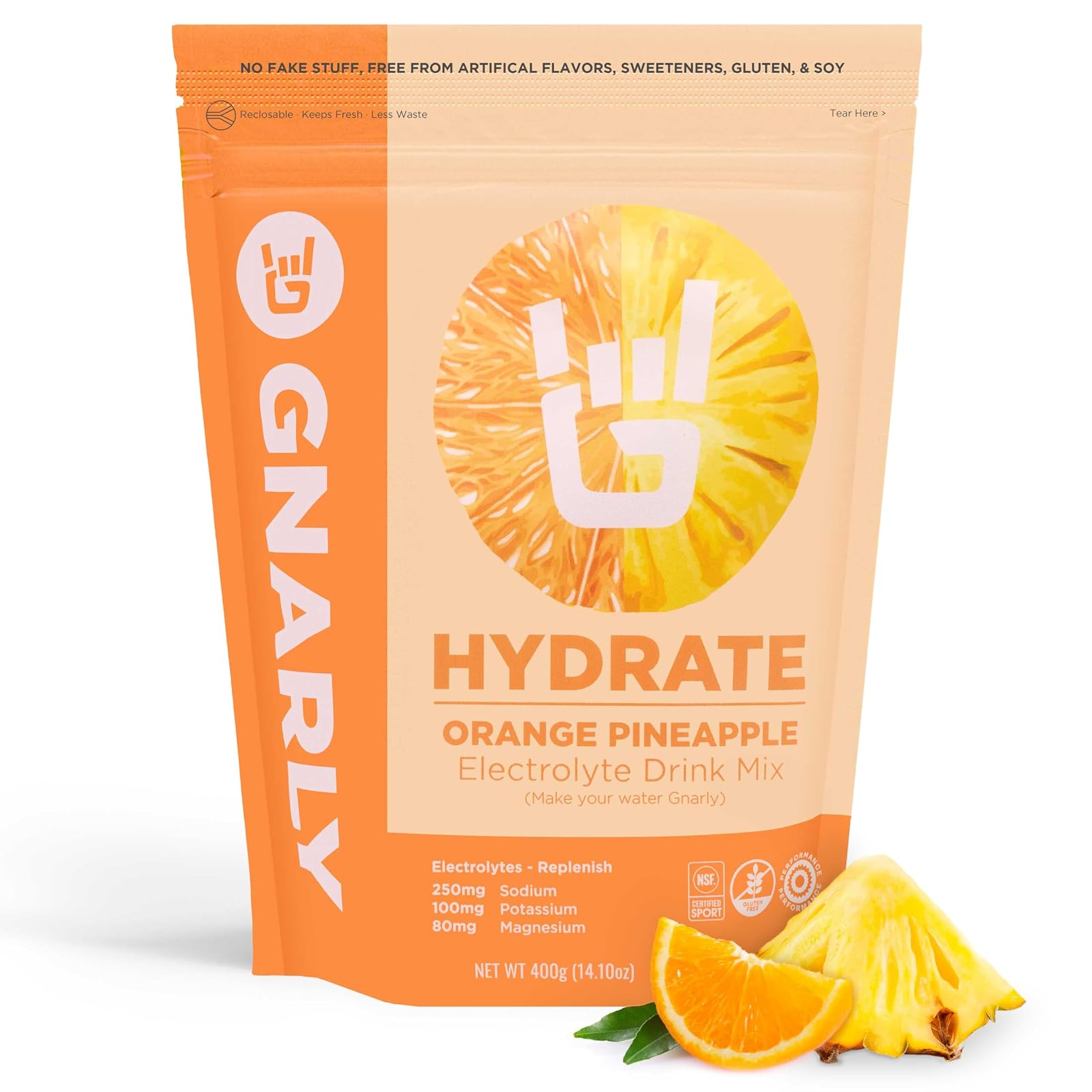 Gnarly Nutrition electrolyte powder for hydration