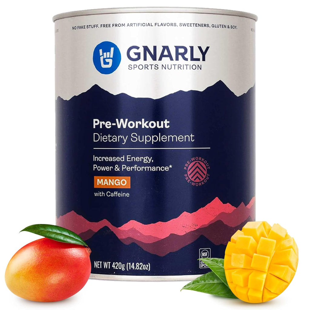 Gnarly Nutrition pre-workout mango flavour
