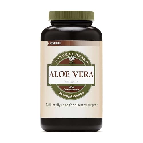 GNC Aloe Vera softgel benefits