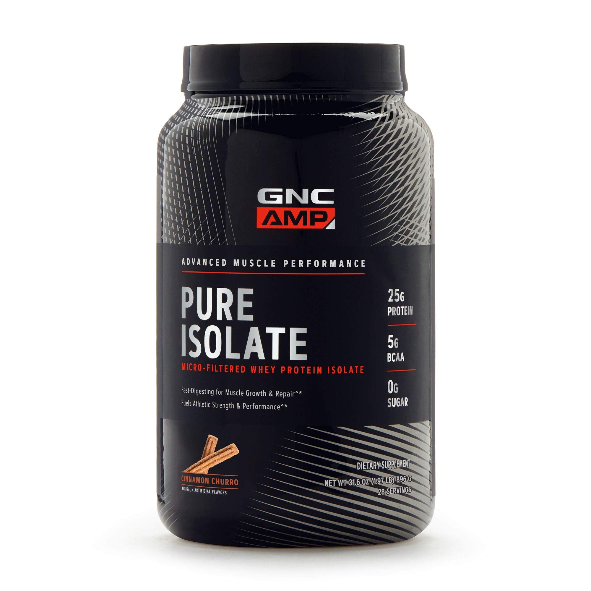 GNC AMP cinnamon protein powder
