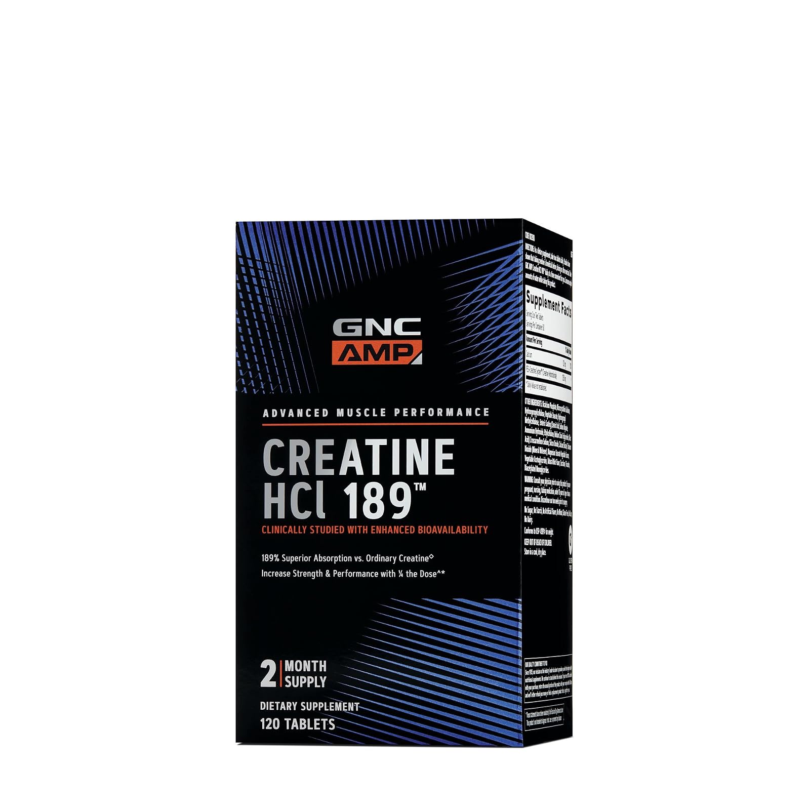 GNC AMP Creatine HCl benefits