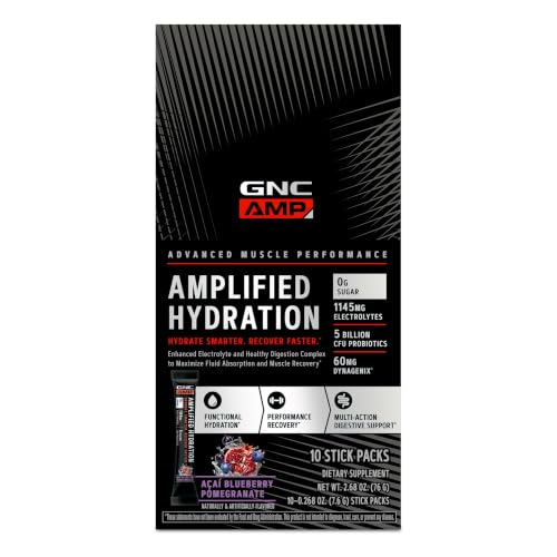 GNC AMP hydration drink mix