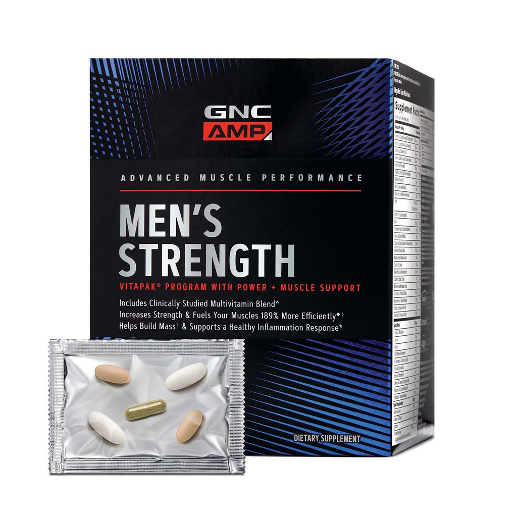 GNC AMP Men's multivitamin pack