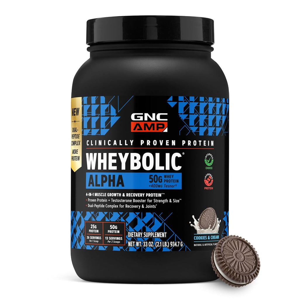 GNC AMP Wheybolic Alpha protein powder