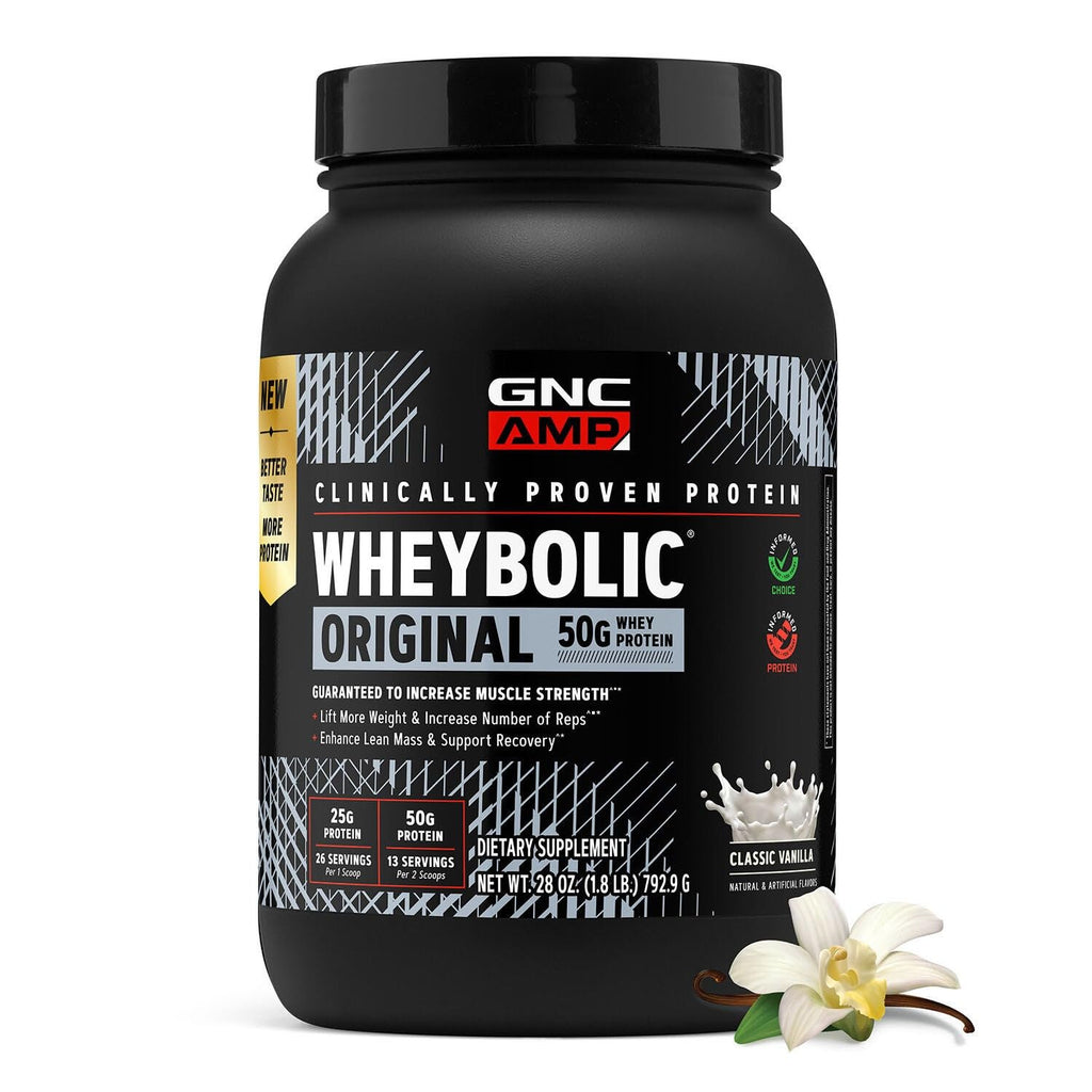 GNC AMP Wheybolic Classic Vanilla protein