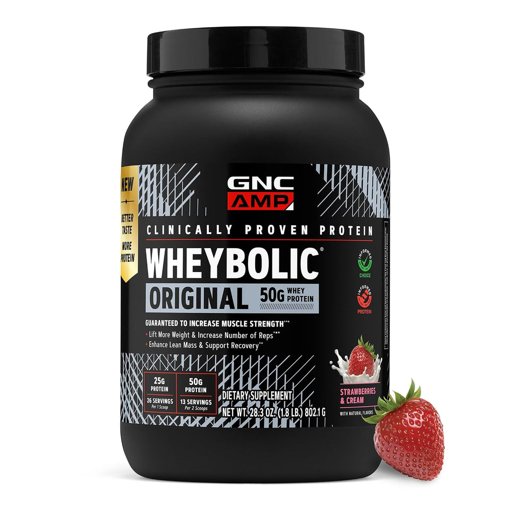GNC AMP Wheybolic protein powder