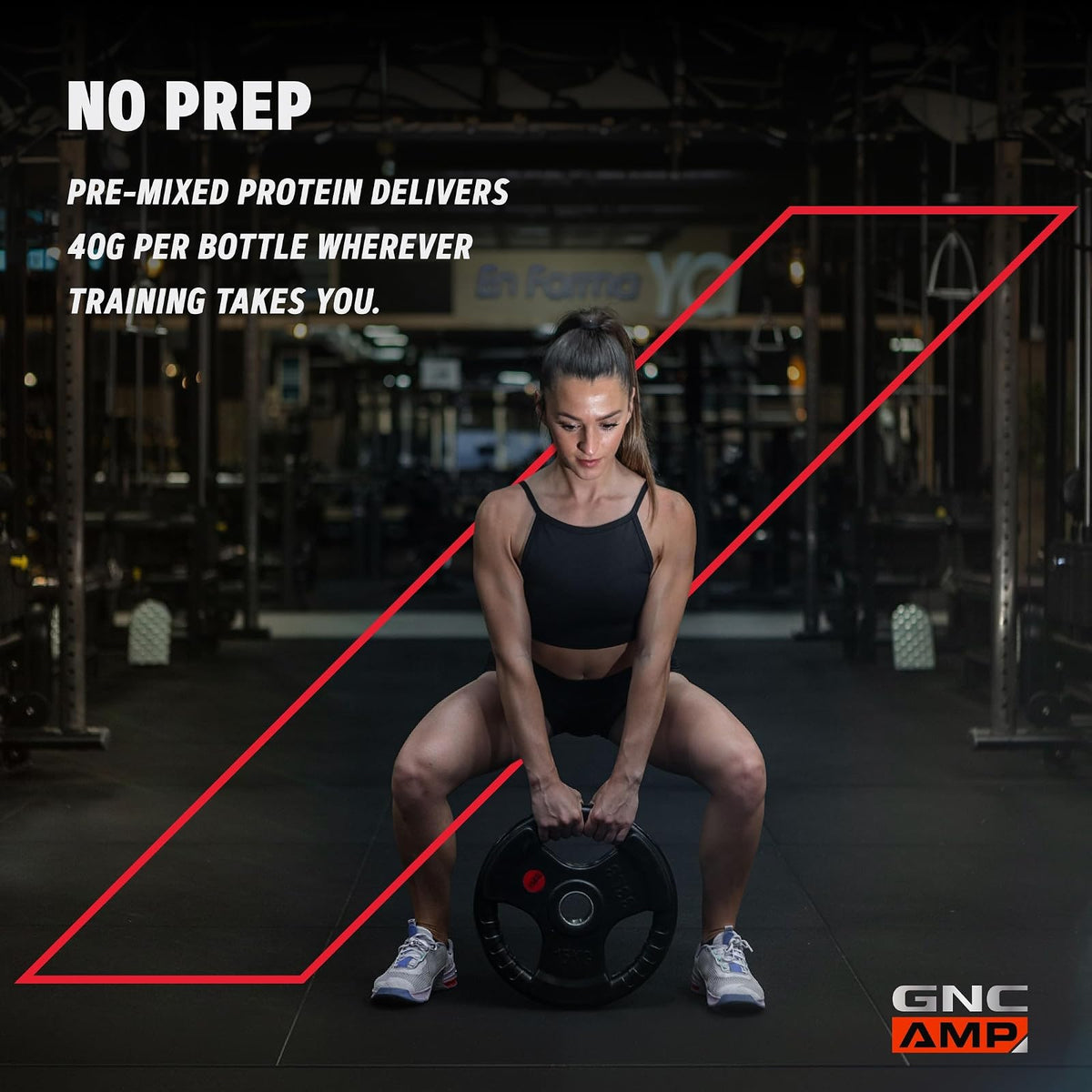 GNC AMP Wheybolic protein supplement
