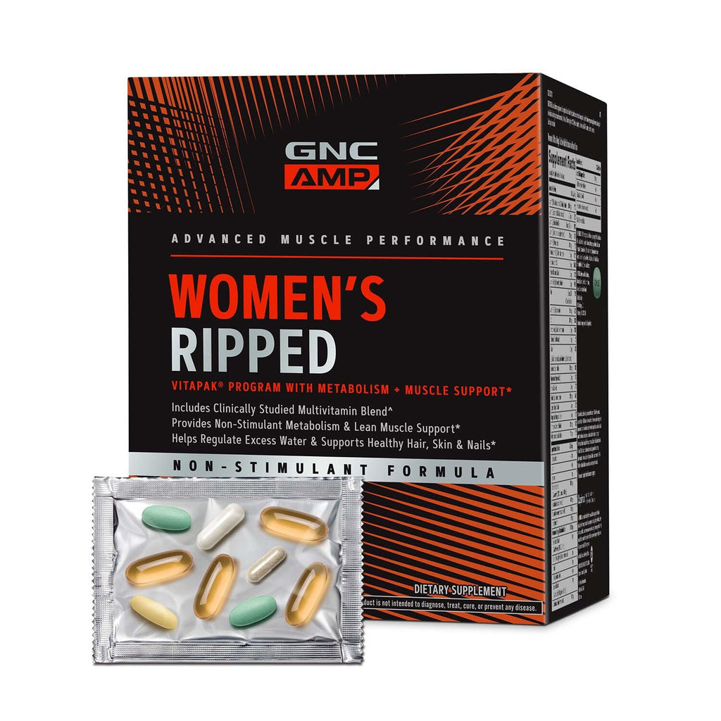 GNC AMP women's vitamin supplements