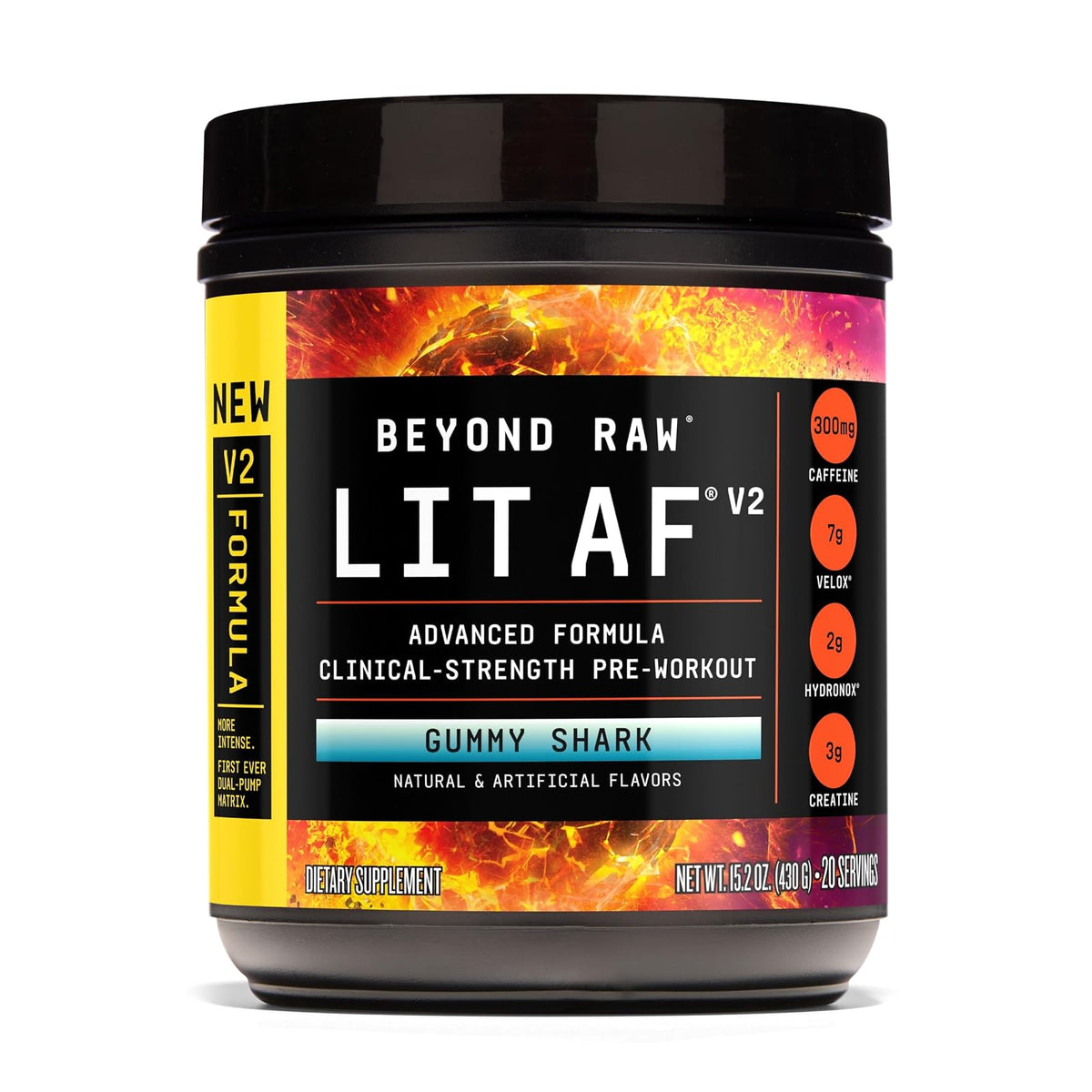 GNC Beyond Raw LIT AF V2 pre-workout