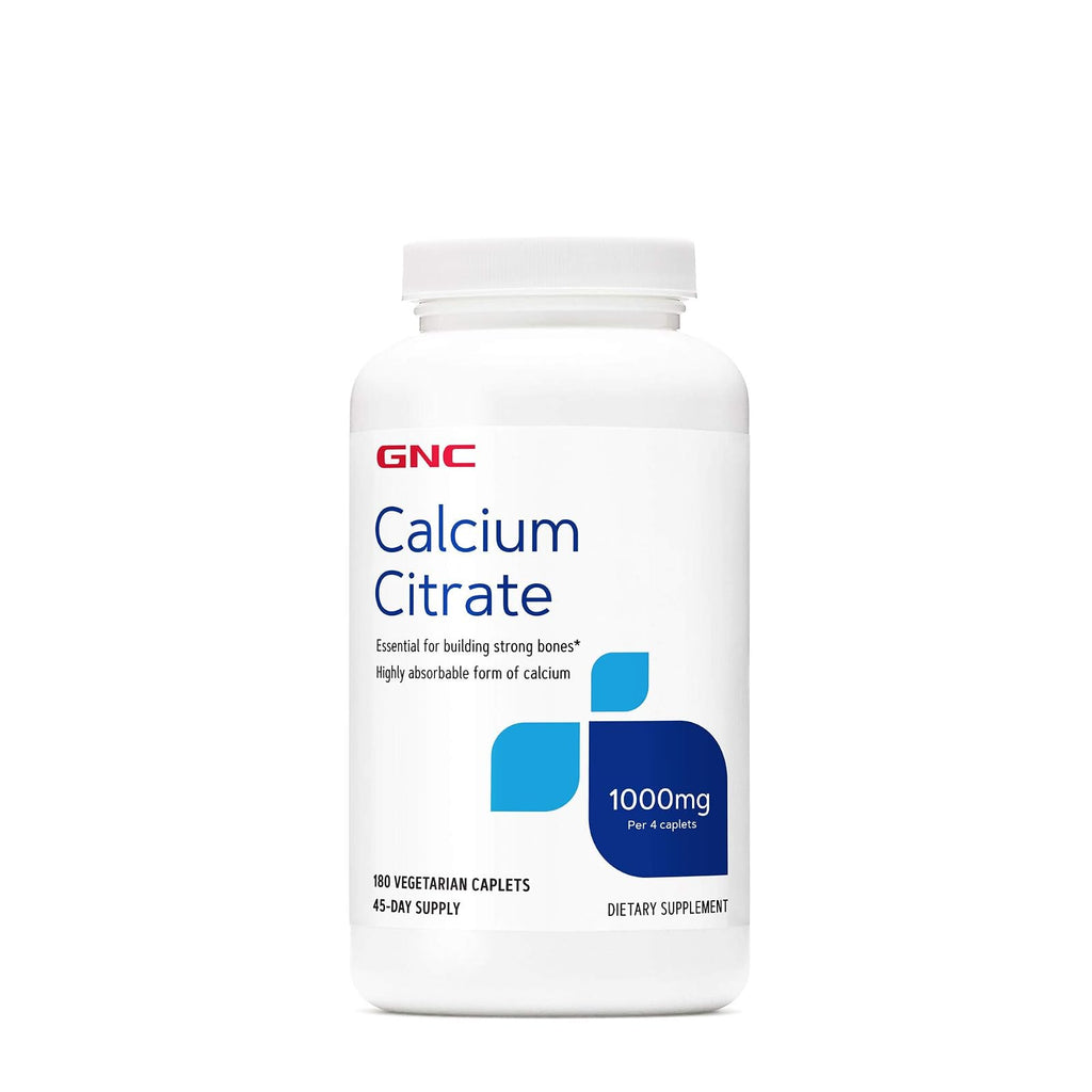 GNC calcium citrate for bone health