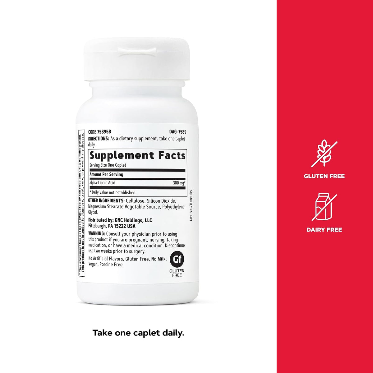 GNC capsules for overall wellness