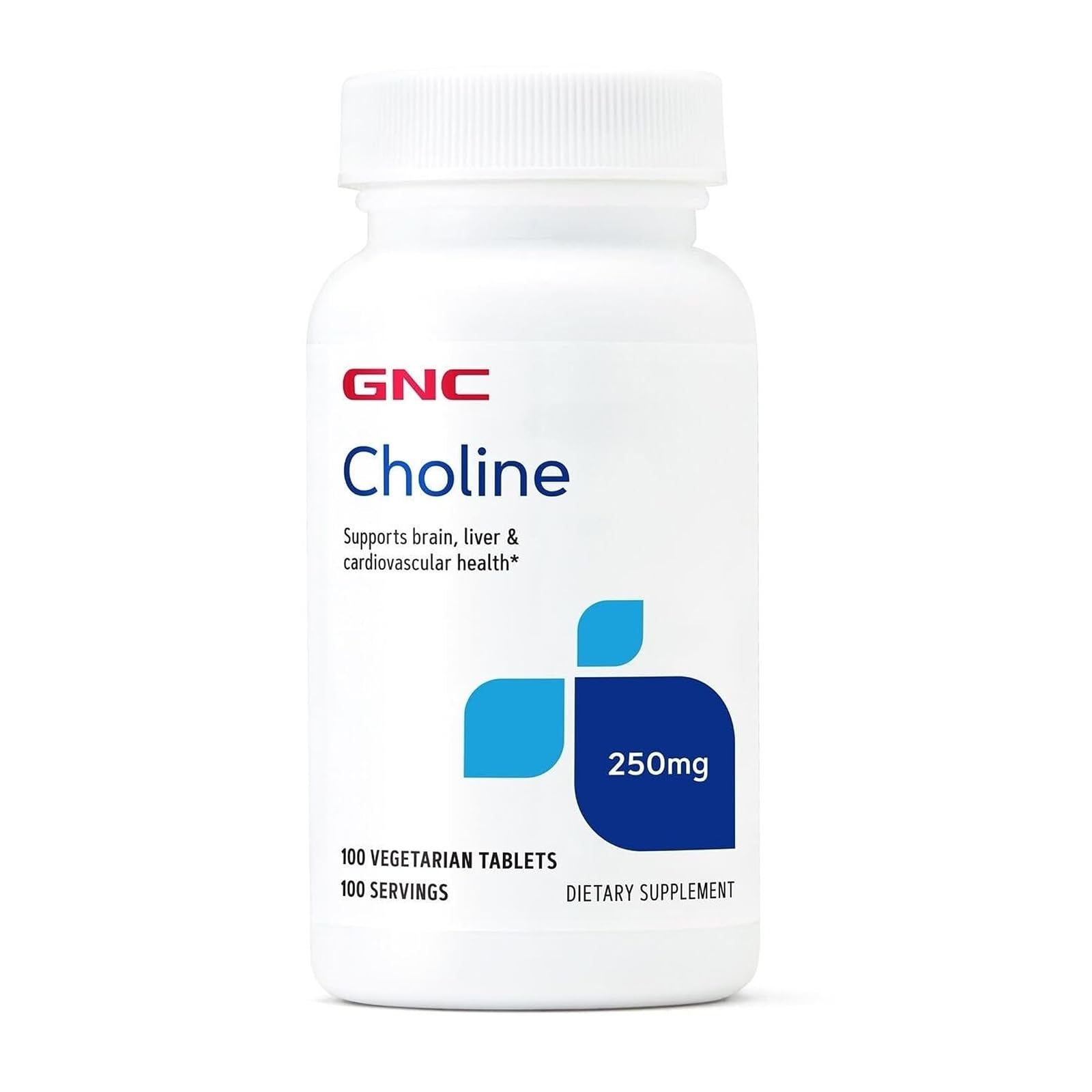 GNC Choline 250 mg capsules