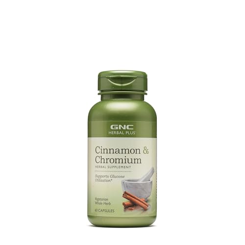GNC cinnamon and chromium capsules
