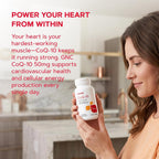 GNC CoQ10 120 count bottle