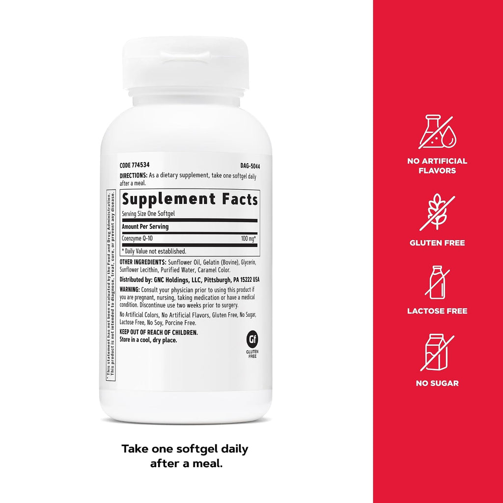 GNC CoQ10 for active lifestyles