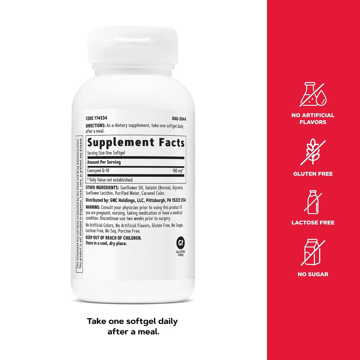 GNC CoQ10 for active lifestyles