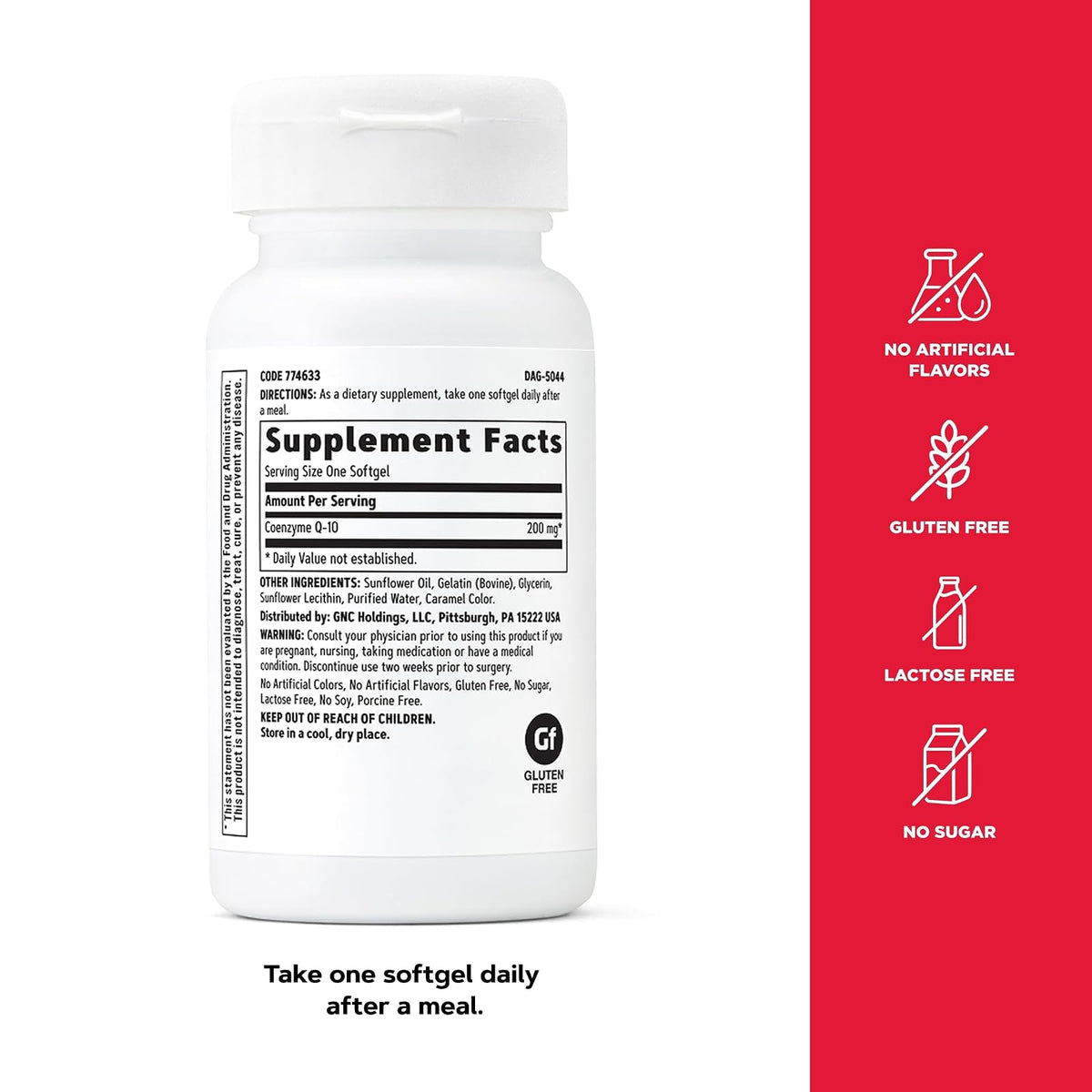 GNC CoQ10 for cellular energy