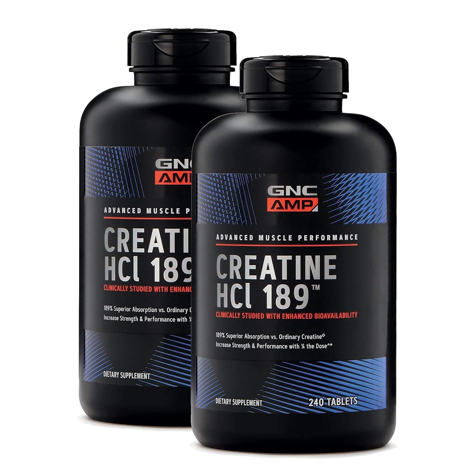 GNC creatine HCl capsules for energy