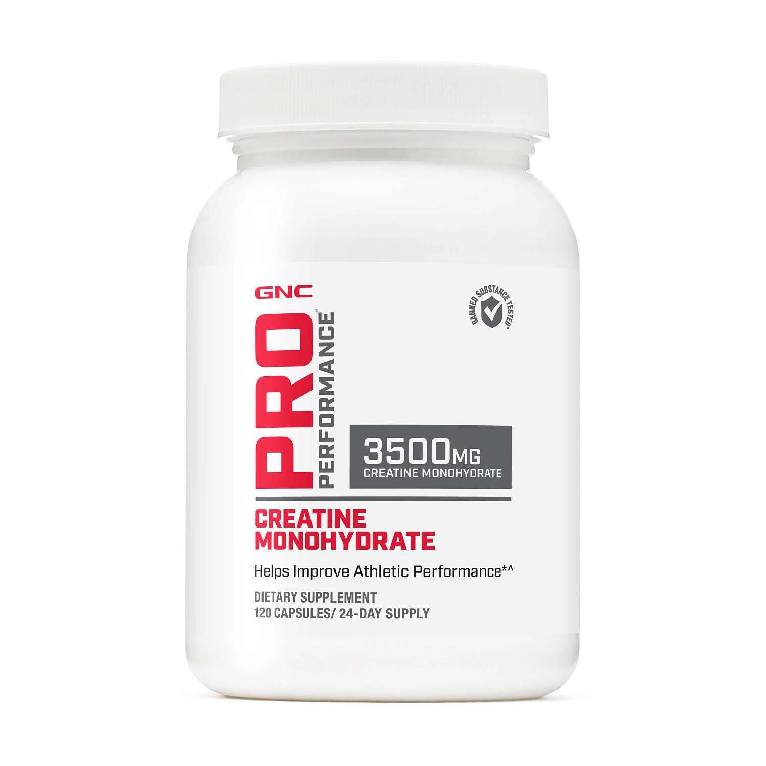 GNC creatine monohydrate capsules