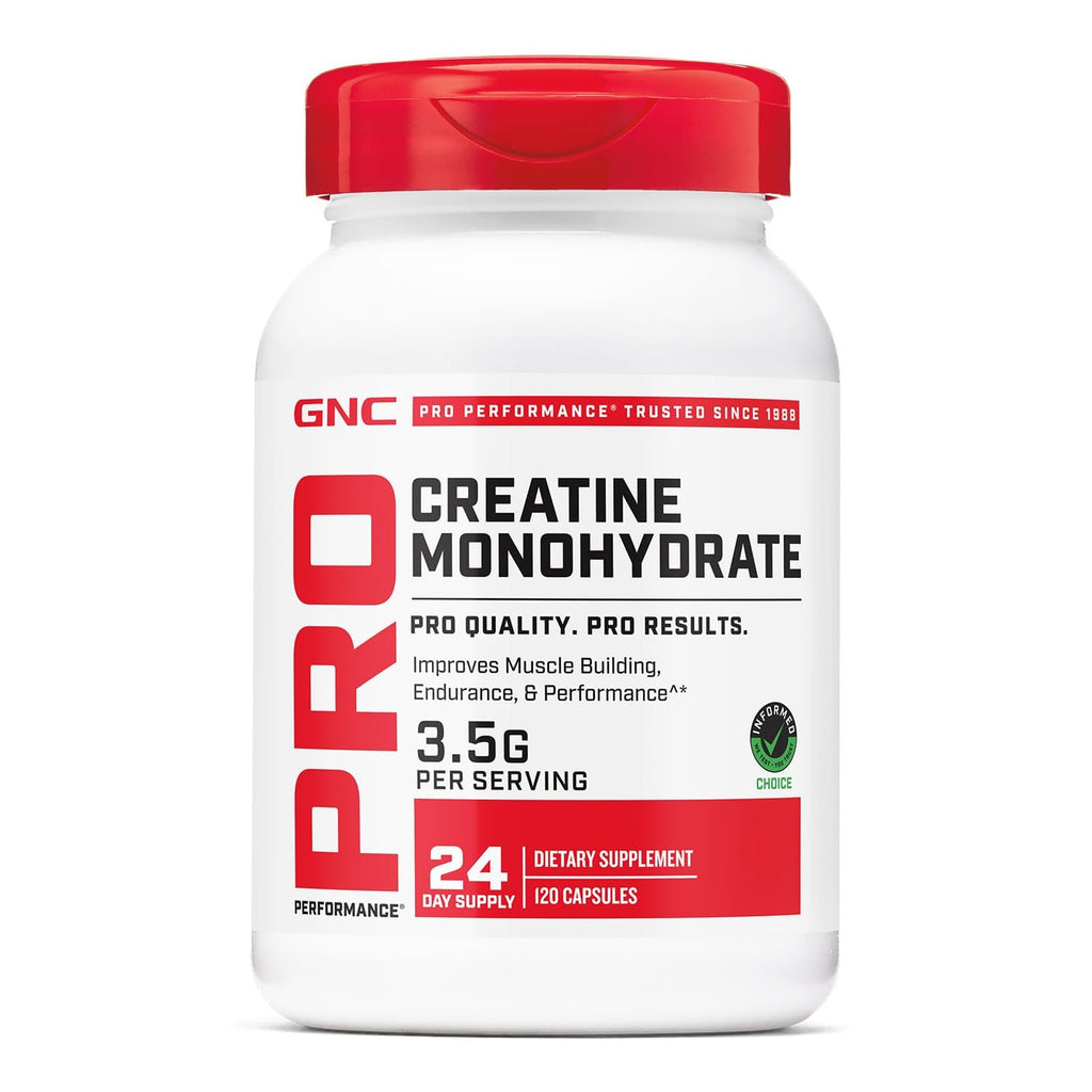GNC creatine monohydrate capsules