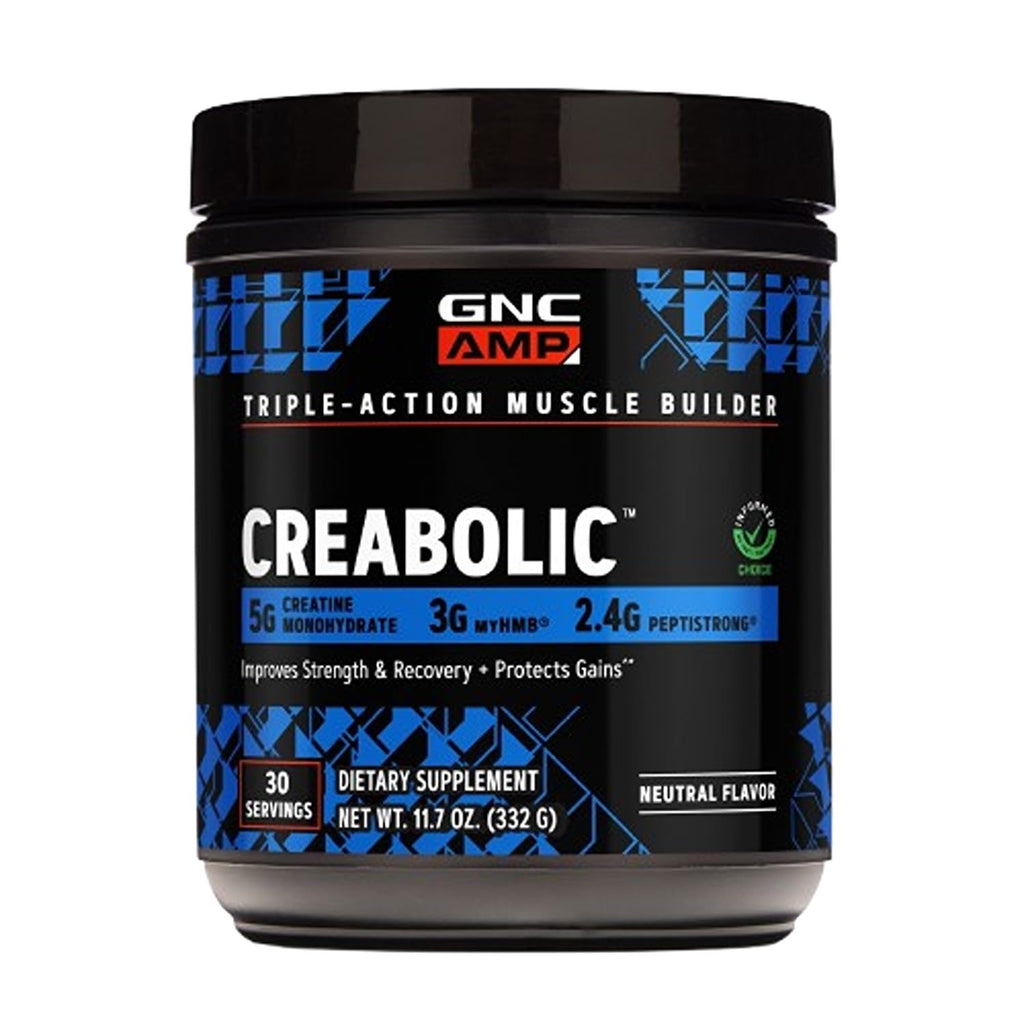 GNC creatine monohydrate powder supplement