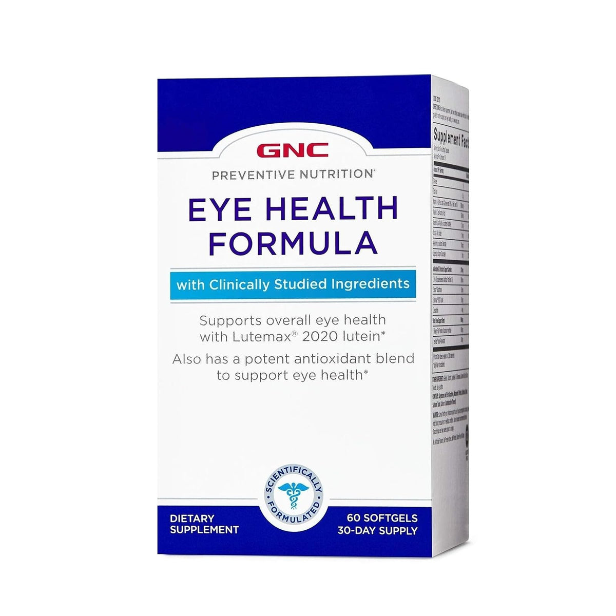 GNC Eye Health Formula capsules