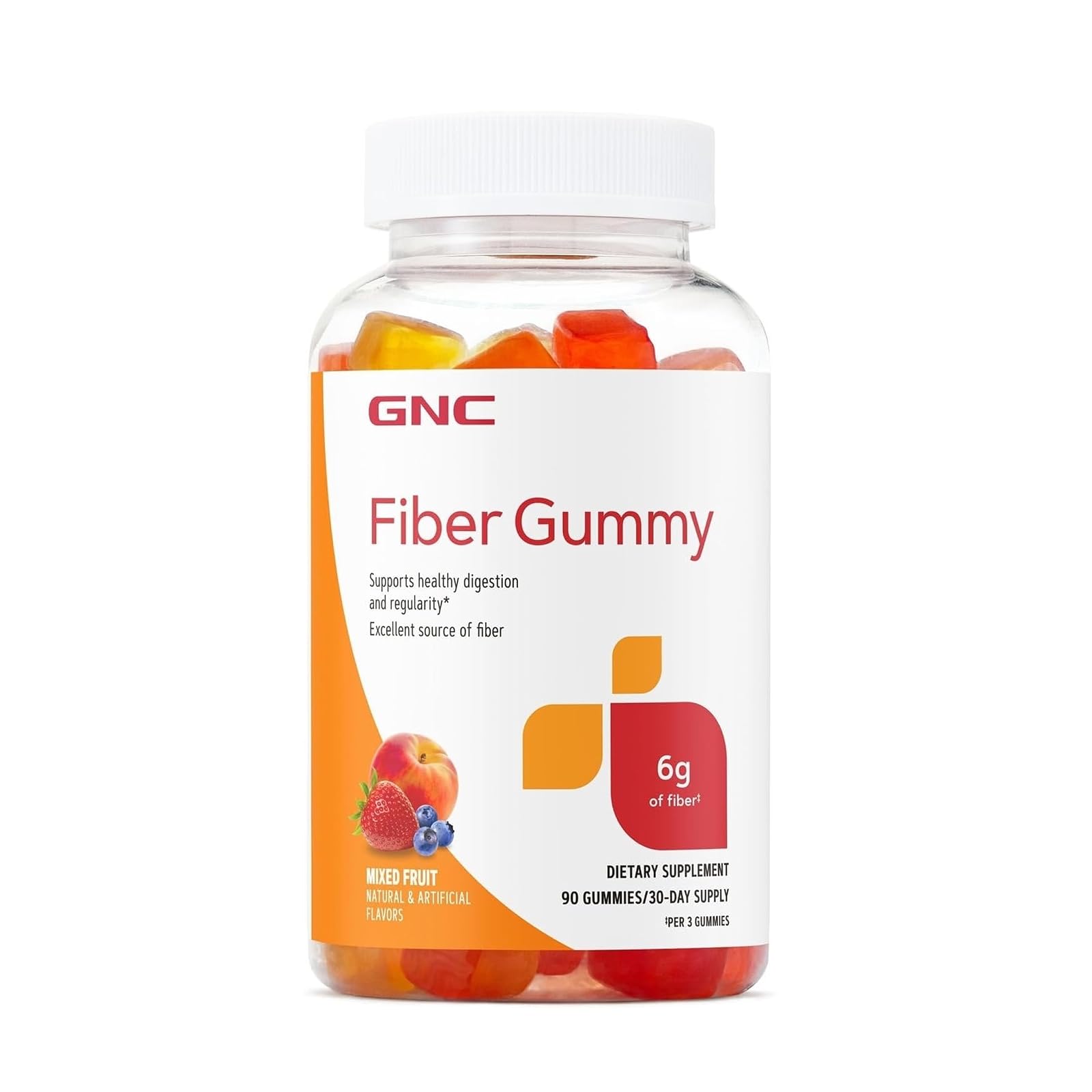 GNC Fiber gummies for digestion
