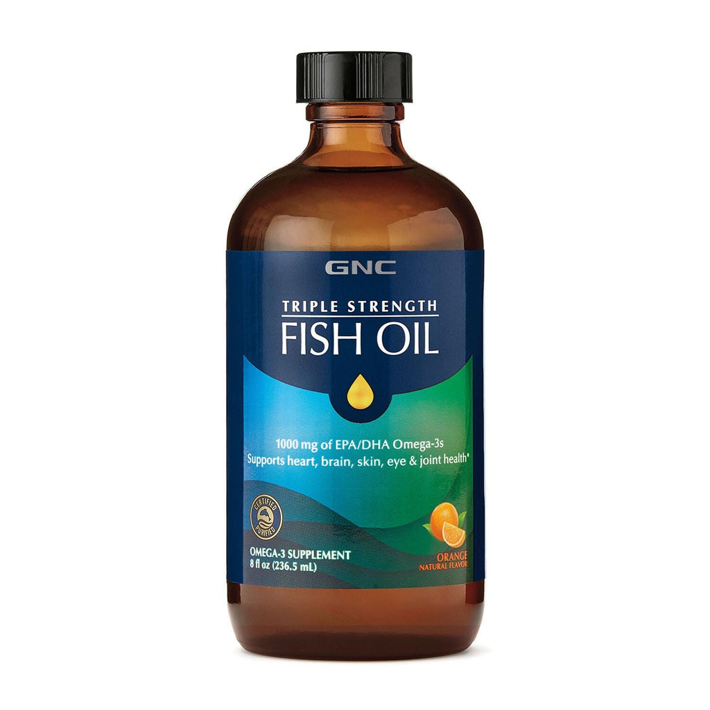 GNC fish oil liquid for heart health