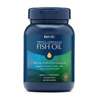 GNC fish oil softgels for health