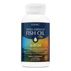 GNC fish oil softgels for heart health