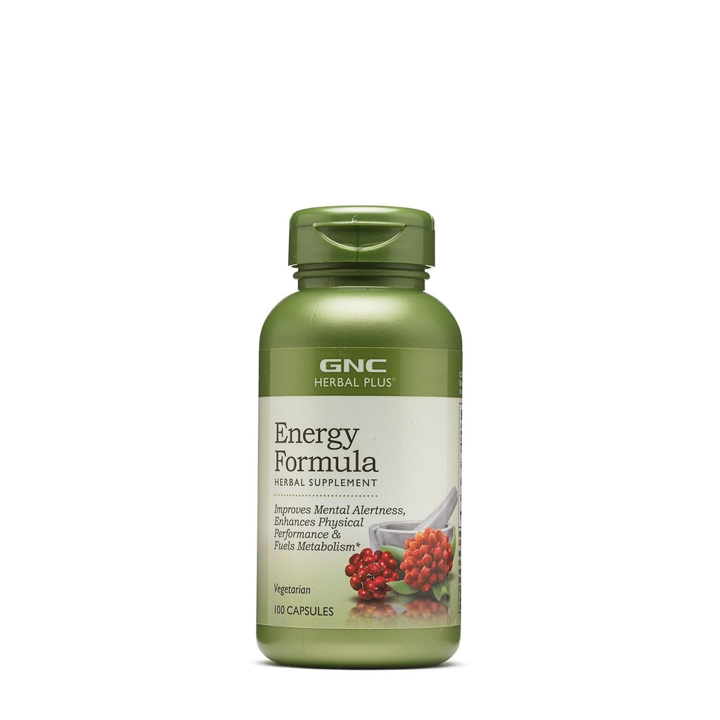 GNC ginseng energy supplement capsules