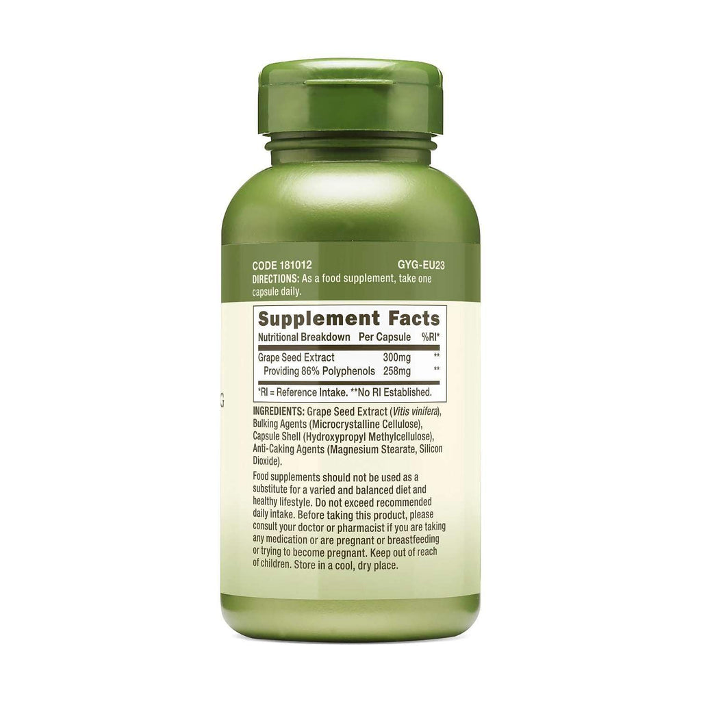 GNC grape seed extract vegetarian capsules