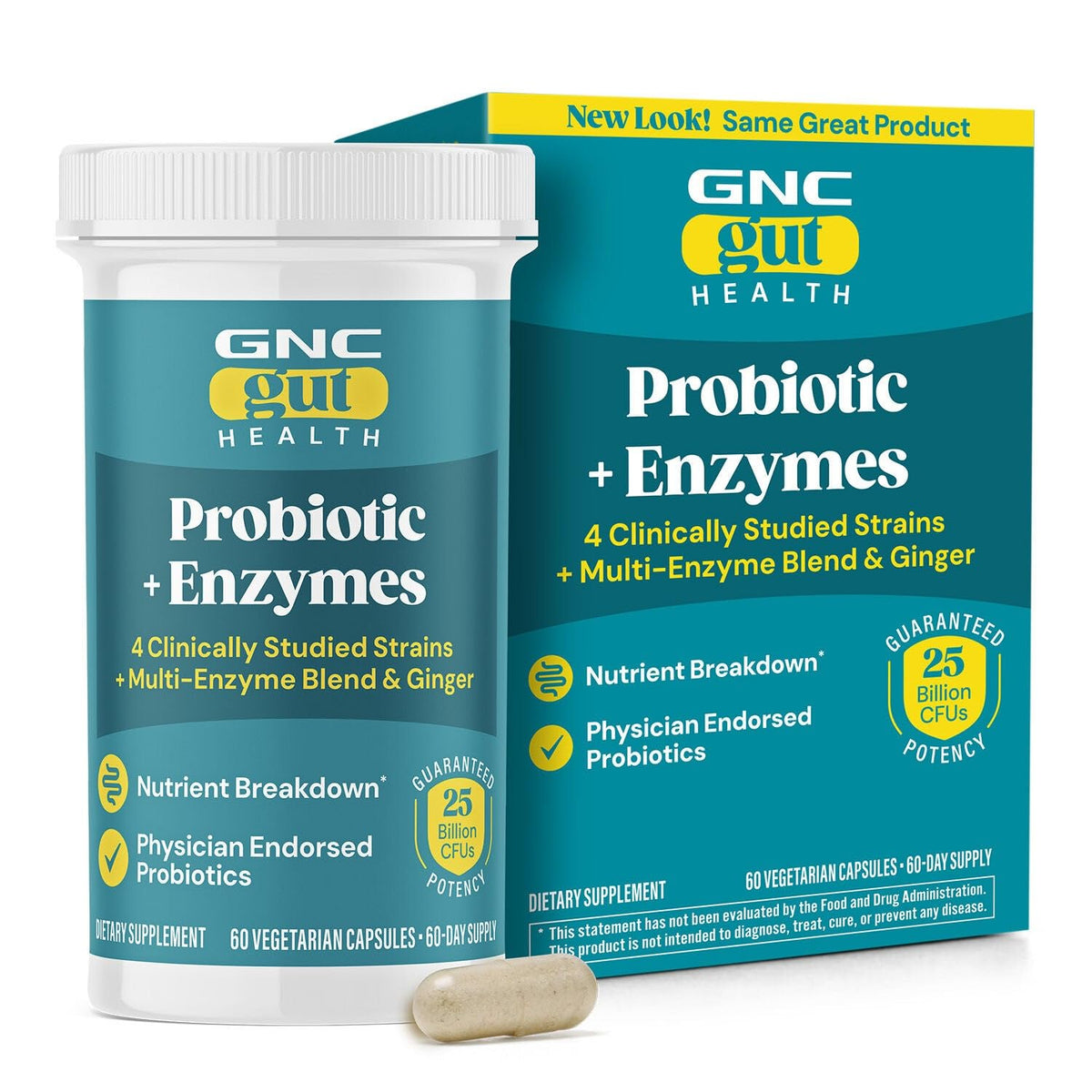 GNC Gut Health Probiotic capsules