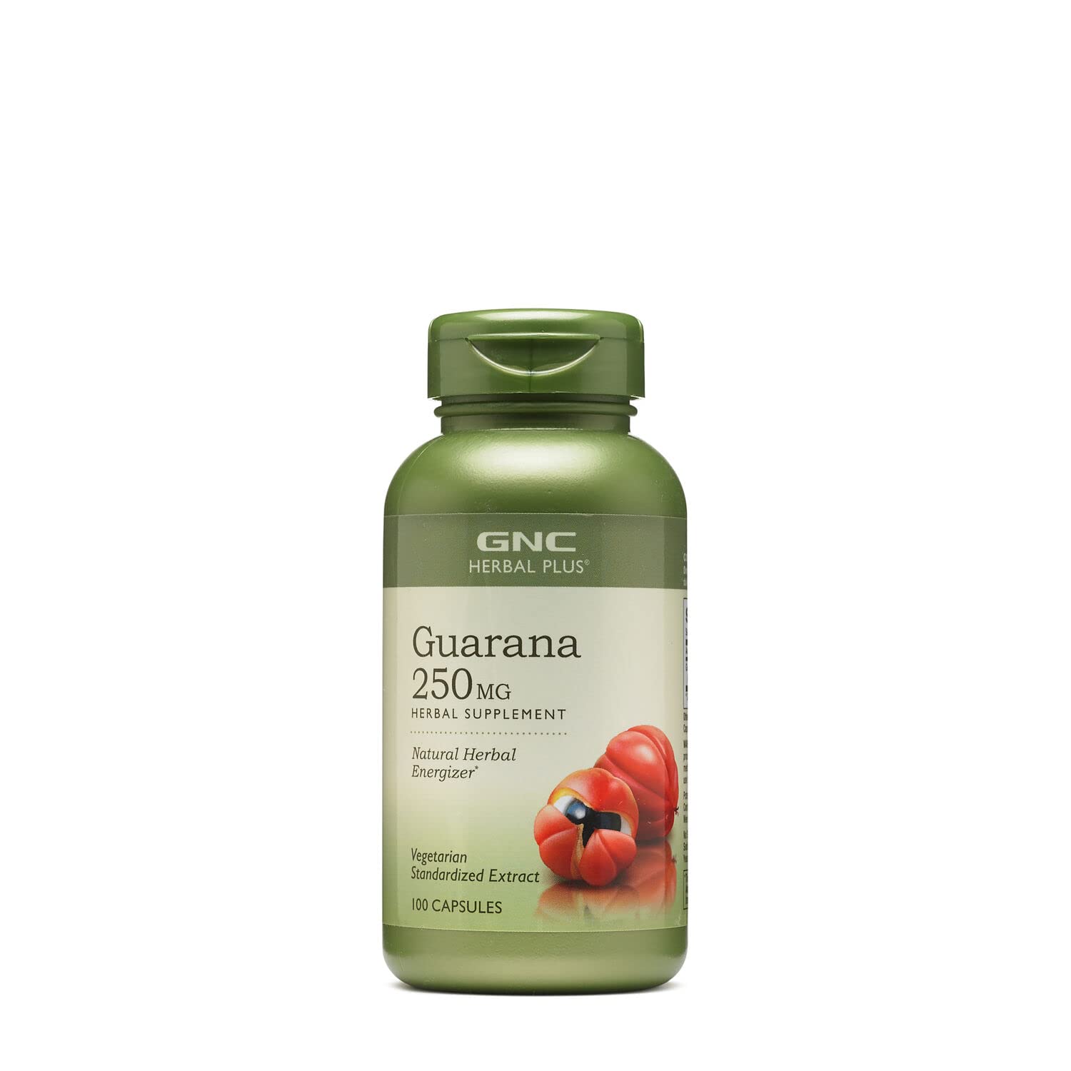 GNC Herbal Plus Guarana capsules