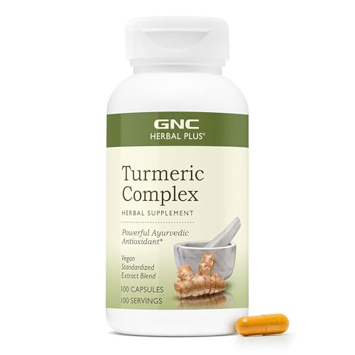 GNC Herbal Plus turmeric capsules