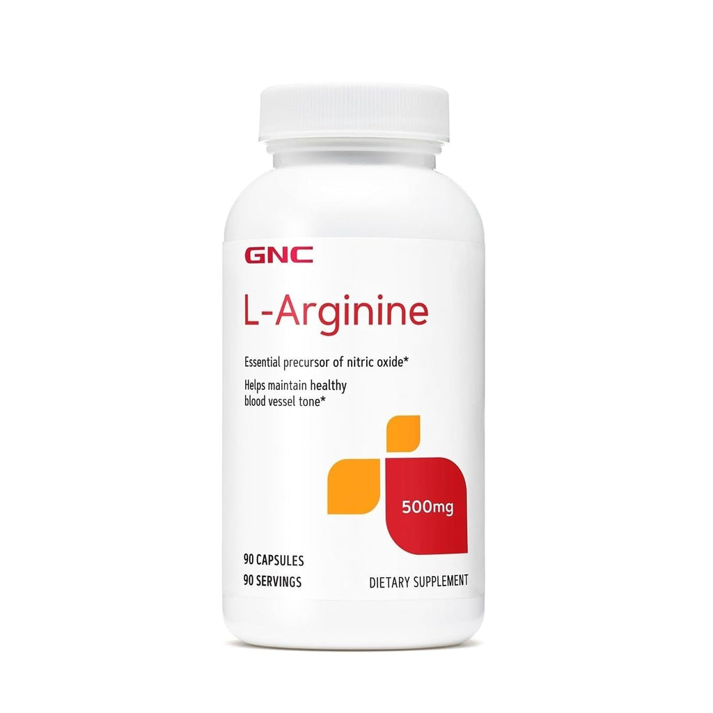 GNC L-Arginine 500 mg supplement