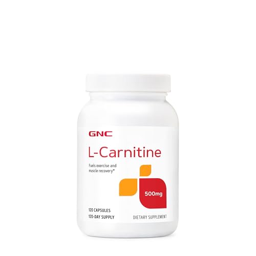GNC L-Carnitine 500 mg capsules