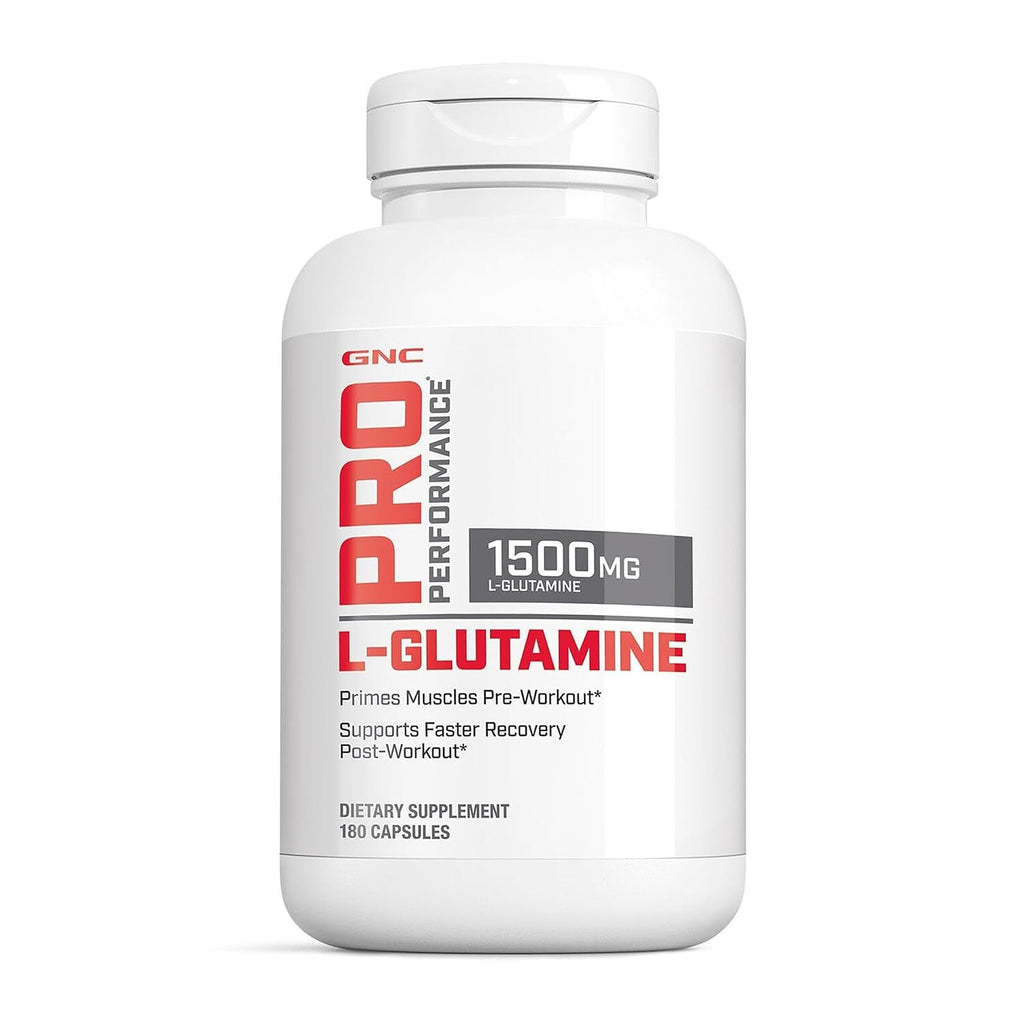 GNC L-Glutamine 1500 mg capsules