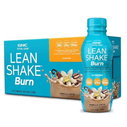 GNC Lean Shake Burn vanilla latte