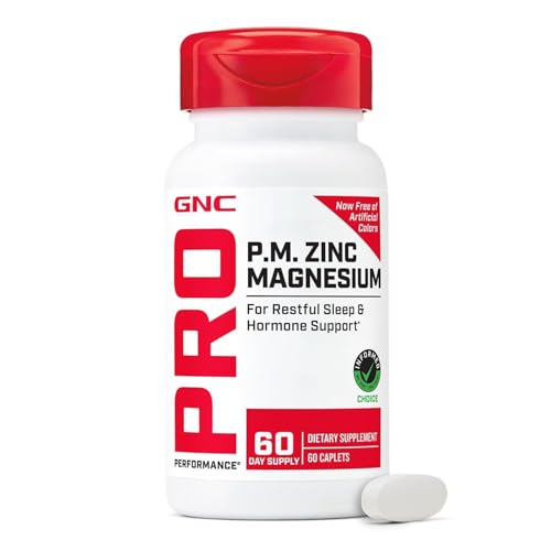 GNC magnesium supplement for restful sleep