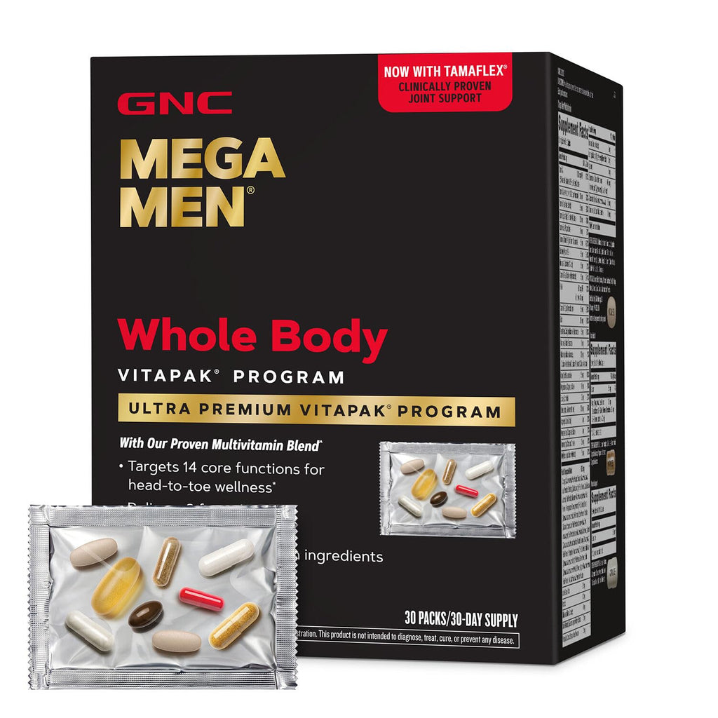 GNC Mega Men blended vitamin support