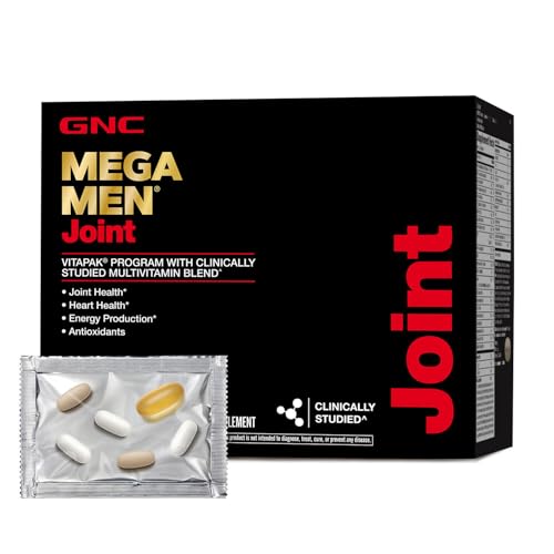 GNC Mega Men multivitamin packs
